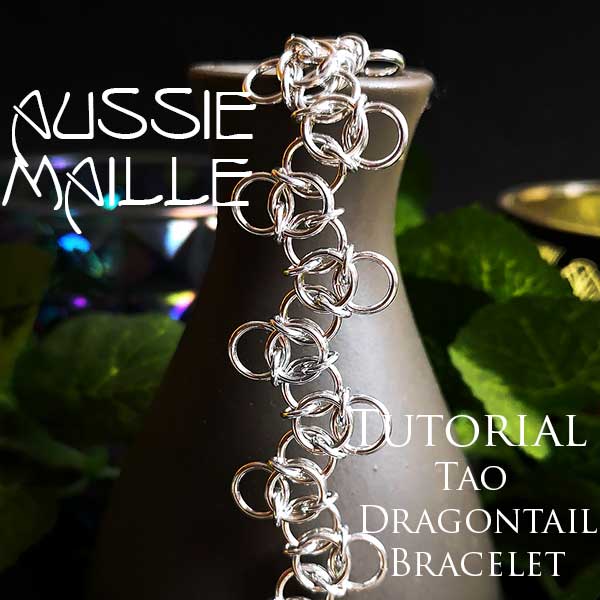 Tutorials & Kits :: Tutorials :: PDF Tutorials :: Dragon Weaves Family :: Tao Dragontail ...