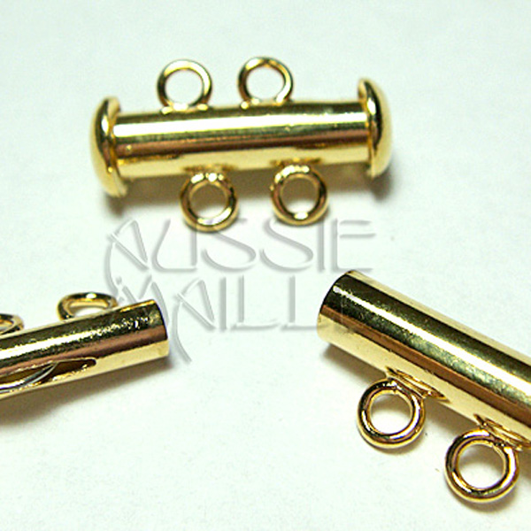 Beads & Findings :: Findings :: Clasps :: Plated :: Slide Lock Plated ...